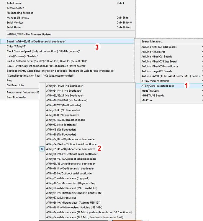 Confuision (again) re SpenceKonde ATTinyCore status - IDE 1.x - Arduino Forum