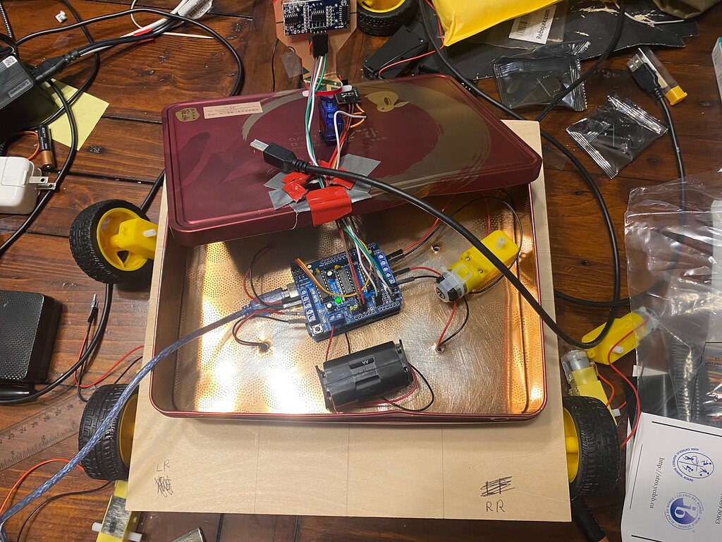 Motors Not Responding Properly with AFMotor Library (Arduino Uno + Motor Shield) - Motors ...