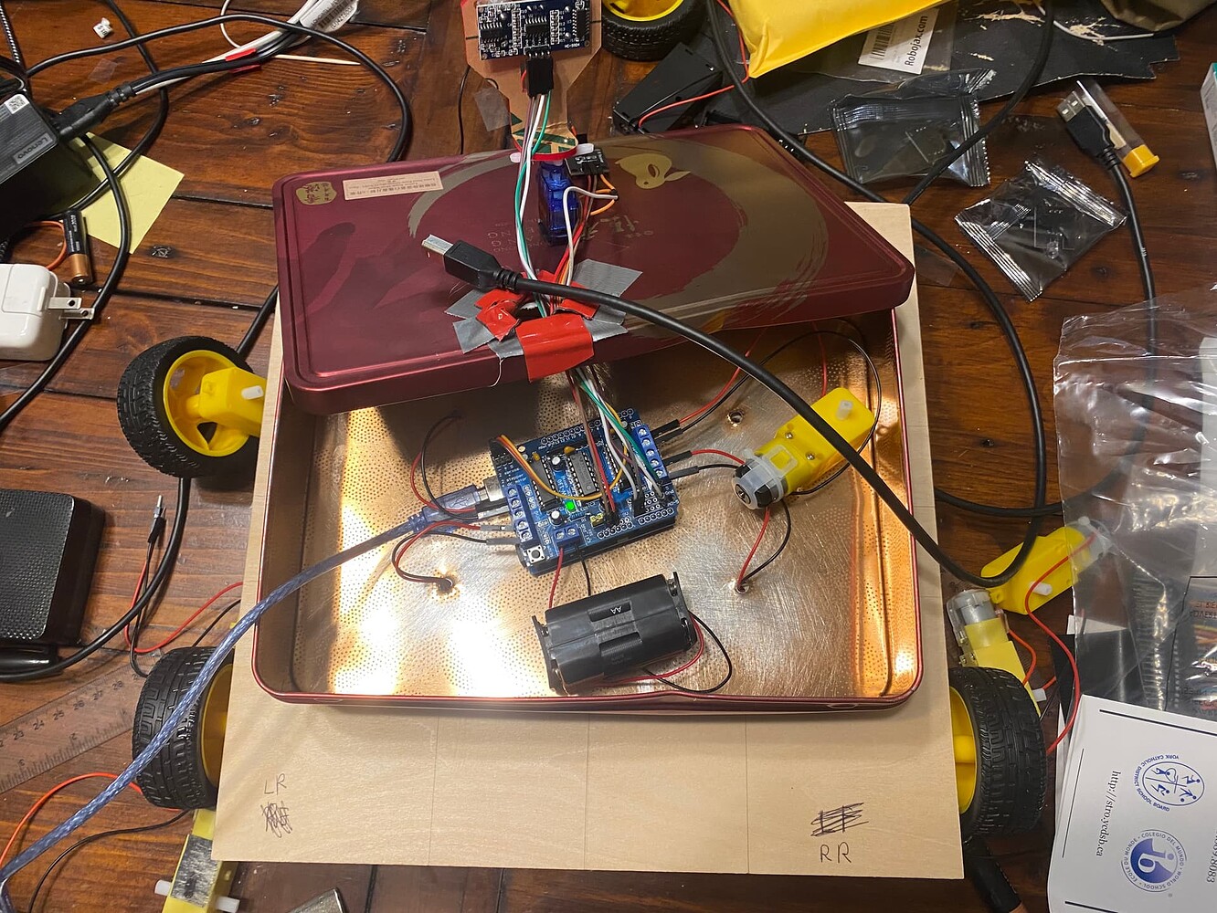 Motors Not Responding Properly with AFMotor Library (Arduino Uno + Motor Shield) - Motors ...