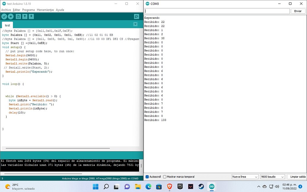 Arduino MEGA2560 and Sensor AM1008W - 3rd Party Boards - Arduino Forum