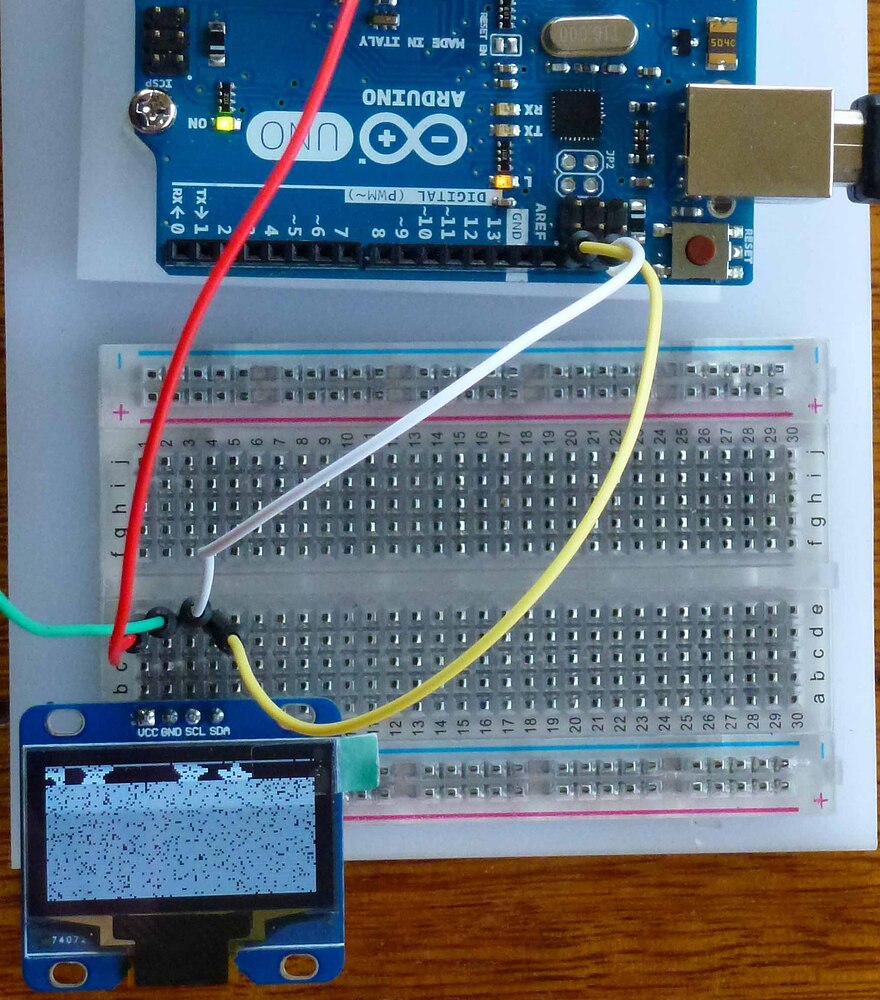 OLED 1.3" I2C IIC 128x64 Serial LCD - Faulty? - Displays - Arduino Forum