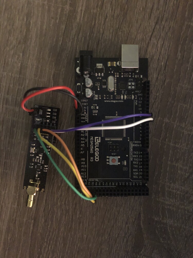 NRF24L01+PA+LNA dont work (Arduino Nano & ELEGOO Mega2560 R3) - Robotics - Arduino Forum