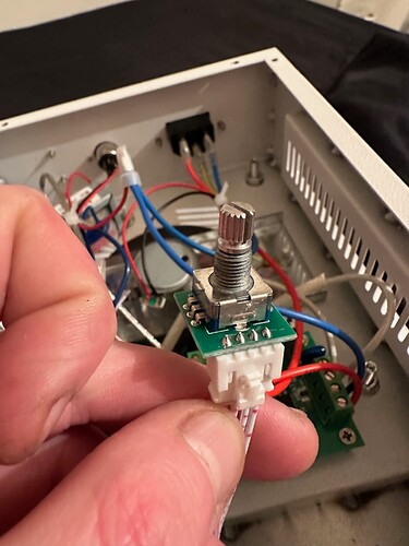 How does this rotary encoder work with only 3 pins used? - General ...