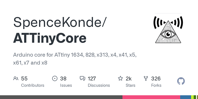 ATTiny memory and libraries - General Guidance - Arduino Forum