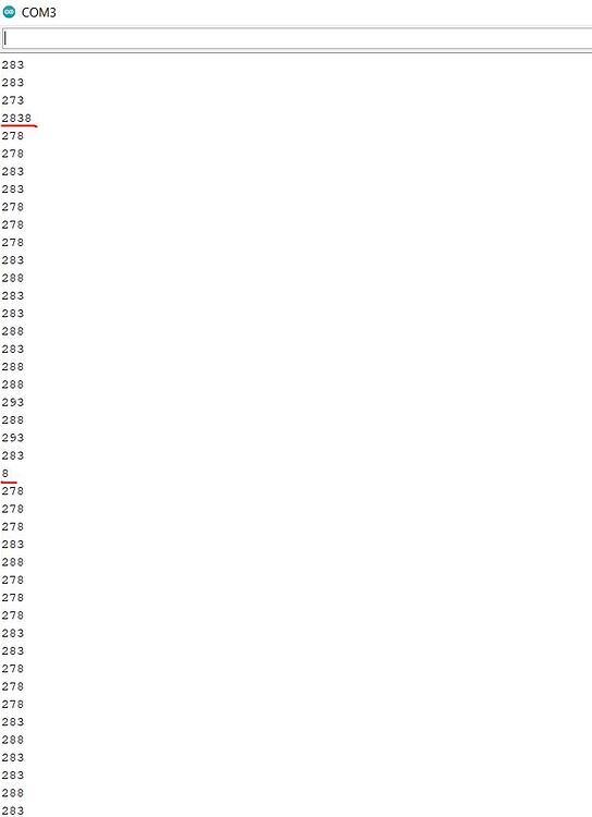 problema velocidad de lectura arduino - Hardware - Arduino Forum