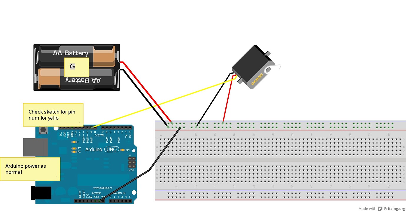 Servo Motor Position Control with potentiometer - Motors, Mechanics ...