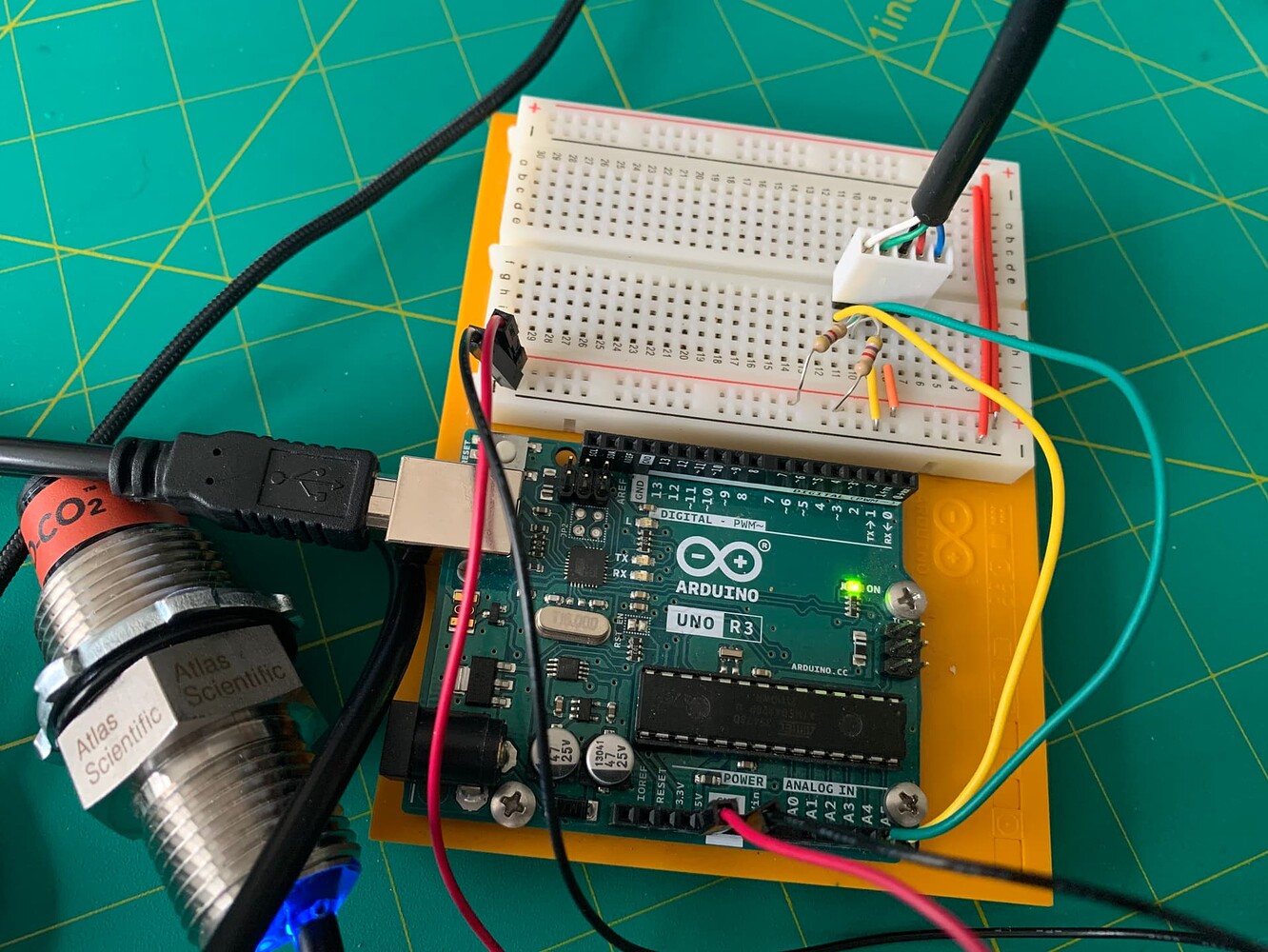 Connecting CO2 sensor to Arduino UNO using the I2C protocol - Sensors - Arduino Forum