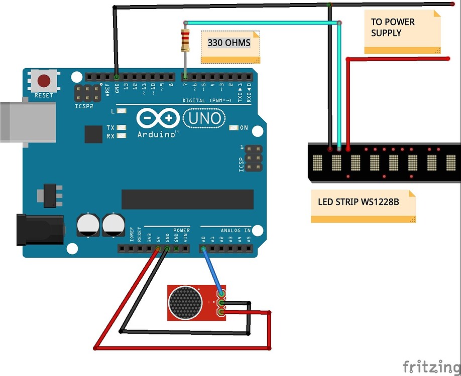 Sound sensor value always reading 20 - Project Guidance - Arduino Forum