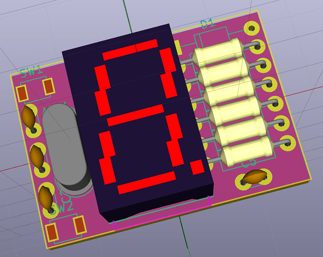 Single digit, Seven segment Numitron program and pcb design needed ...