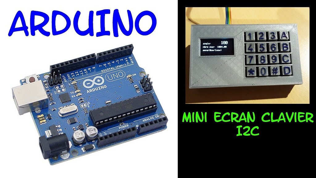mini I2C screen and keyboard for ARDUINO projects - Showcase - Arduino Forum