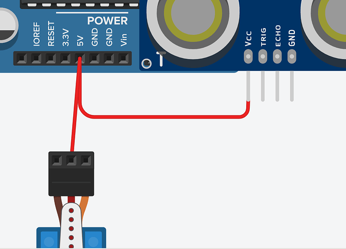 What Is The Proper If Statement To Make The Servo Goes 180 And Activates The Red Led When The