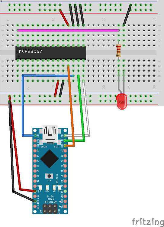 Mcp23s17 Networking Protocols And Devices Arduino Forum