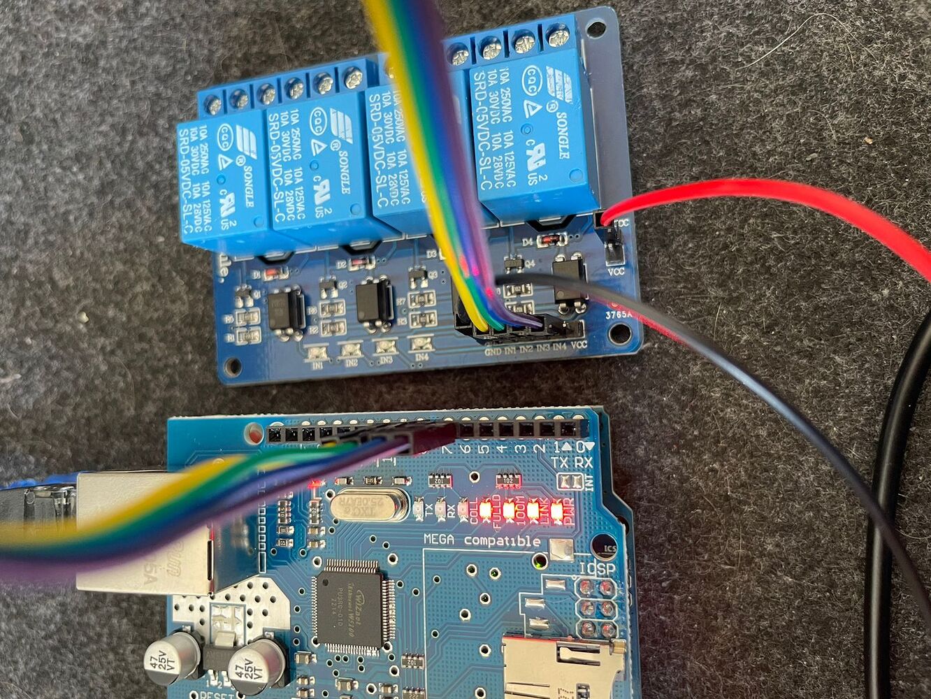 [SOLVED] 4 channel 5V relay external power supply - Motors, Mechanics ...