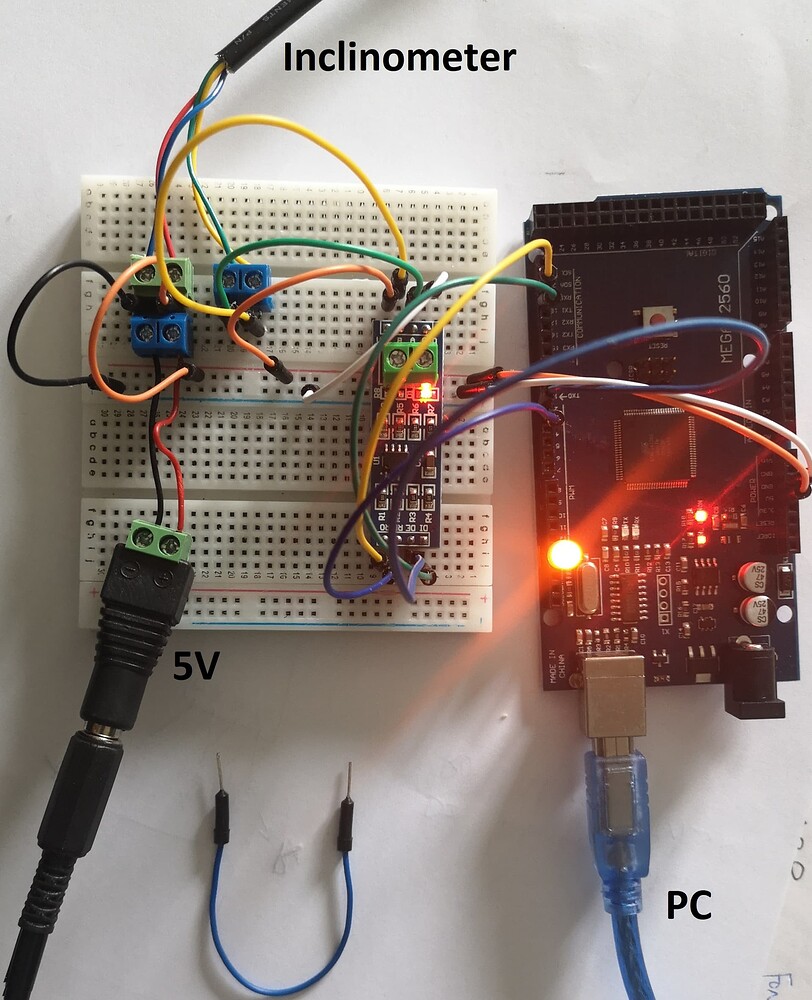 Reading inclinometer device using ESP8266 and MAX485 - Programming ...