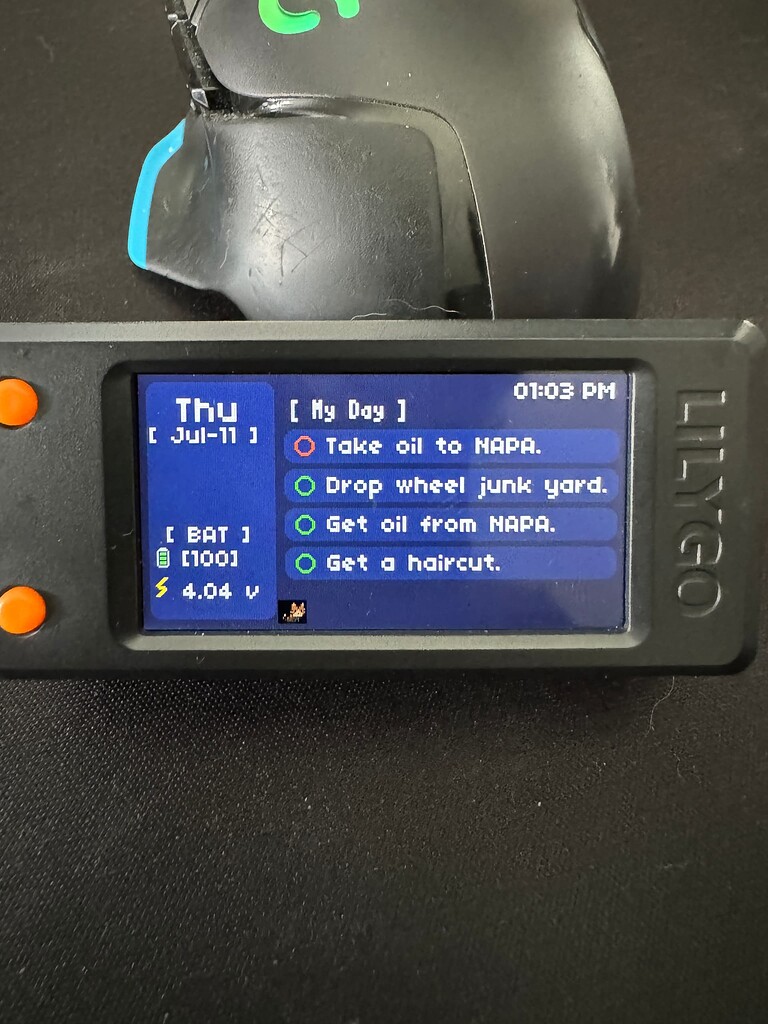 Creating selectable items on tft screen - Programming - Arduino Forum
