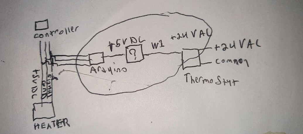 Connecting an Arduino to a 24v Wall Thermostat to Run a Chinese Diesel Heater - General Guidance ...