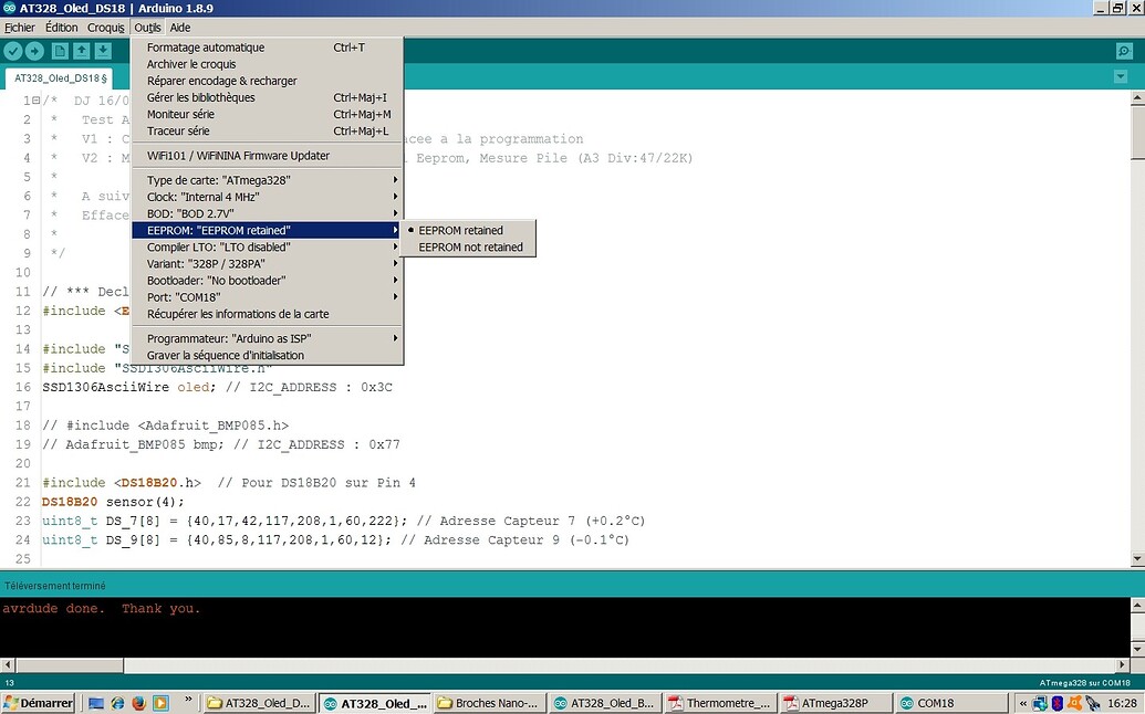 Icsp Programming Without Eeprom Modification Uploading Arduino Forum