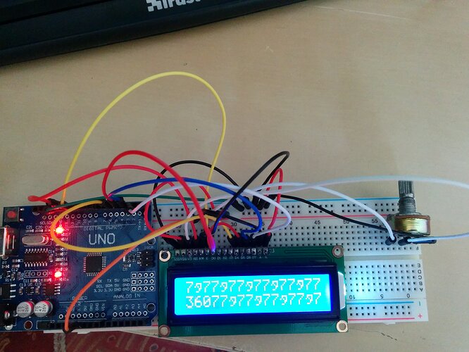 Problema LCD 16x2 1602a driver Hitachi - Hardware - Arduino Forum
