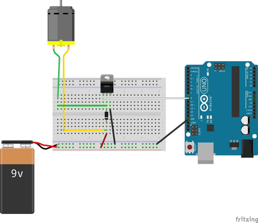 Is this MOSFET / DC Motor circuit correct? - Motors, Mechanics, Power ...