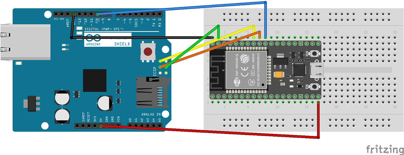 Connecting ESP32 to Ethernet Shield 2 - Networking, Protocols, and Devices - Arduino Forum