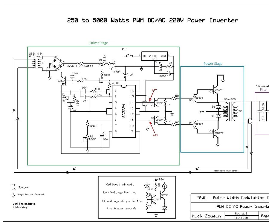 Pure Sine Wave Inverter - Page 2 - General Guidance - Arduino Forum