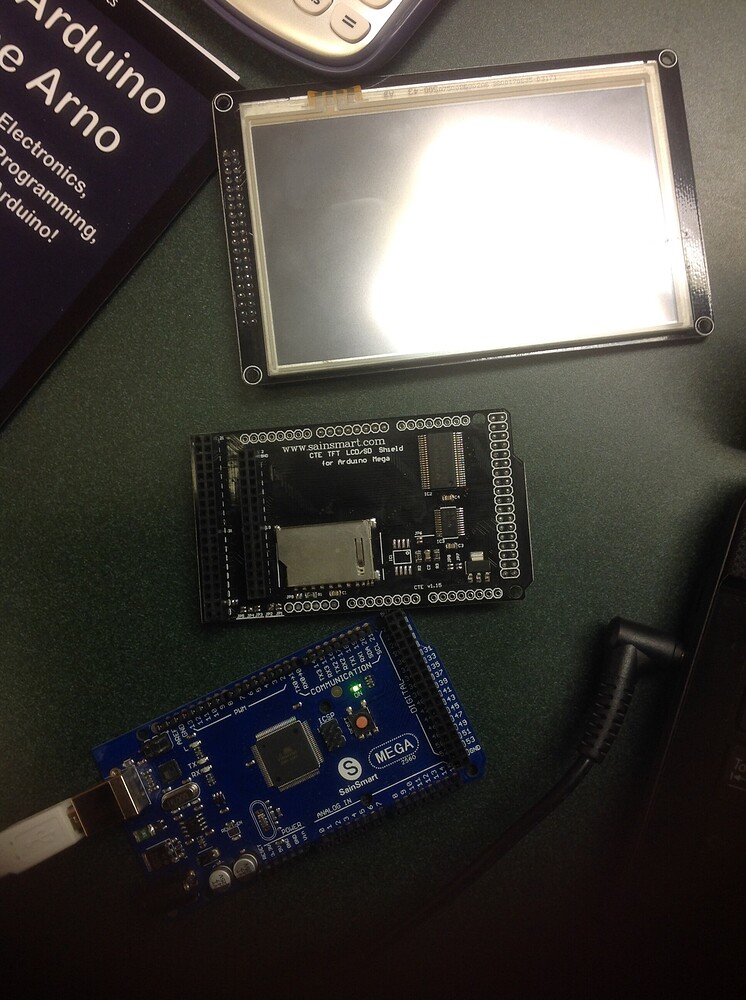 4.3 TFT LCD touch screen - Programming - Arduino Forum