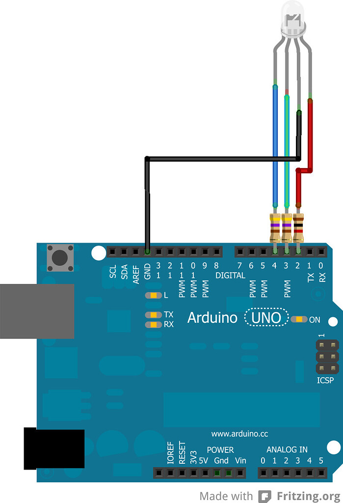 Strange LED problem (faulty RGB LED on eBay) - LEDs and Multiplexing - Arduino Forum