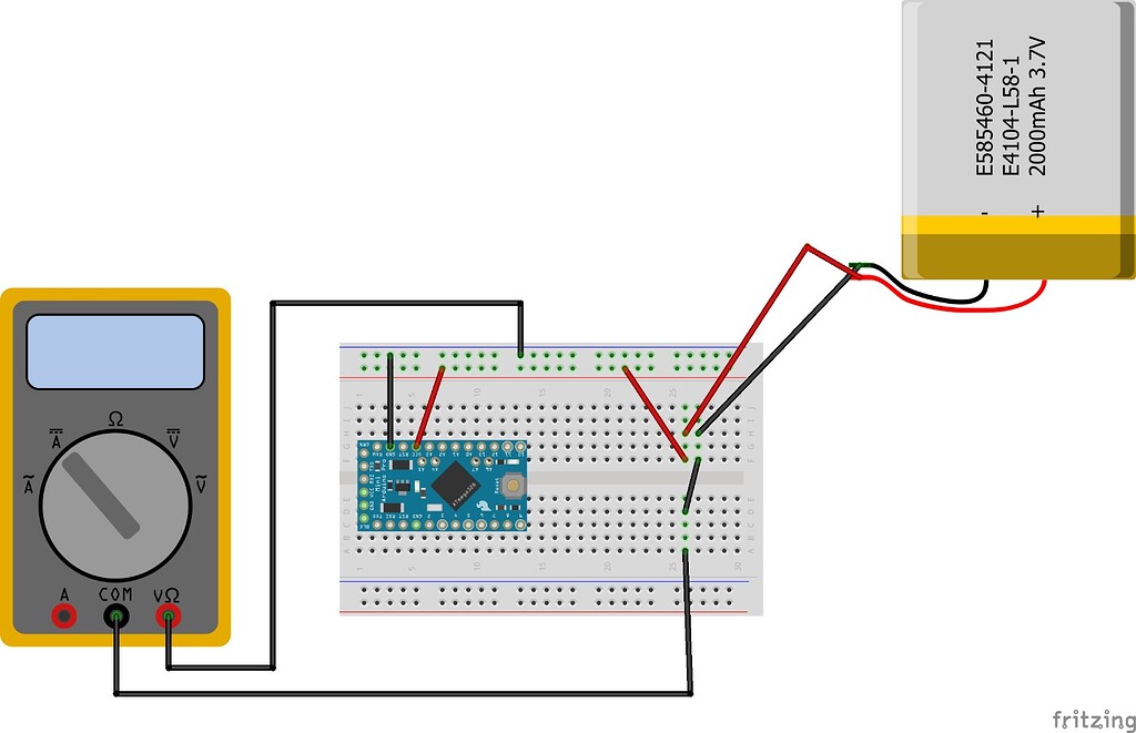 Arduino Mini Pro verbrauch messung mit Multimeter funktioniert nicht ...