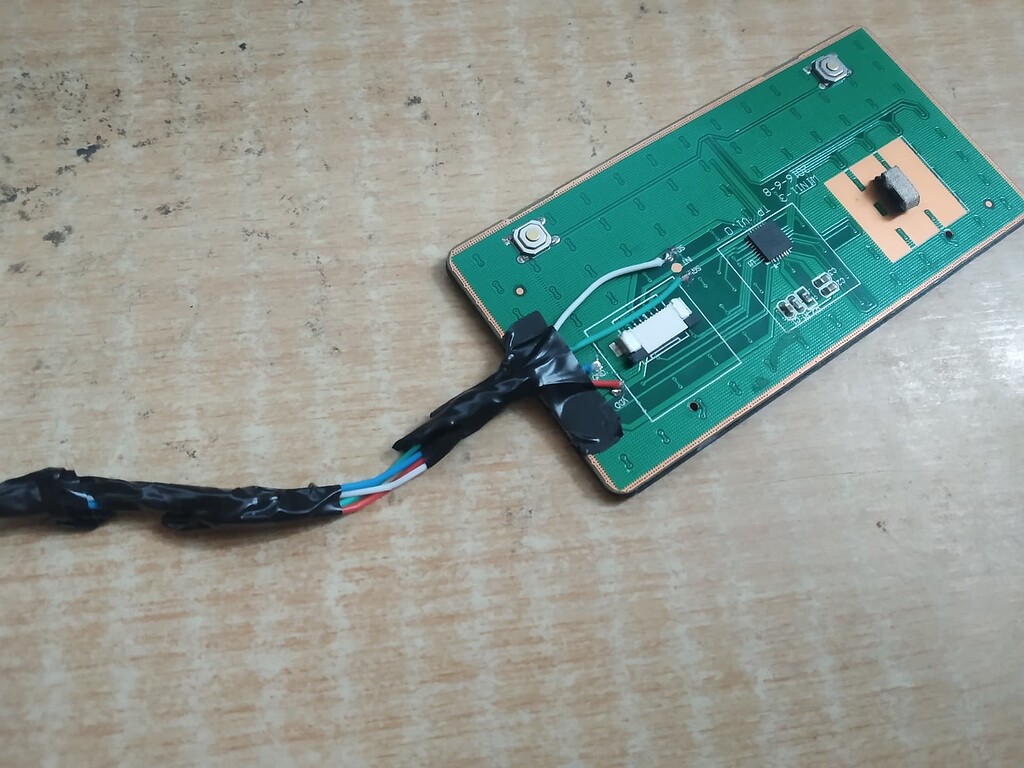 I2c touchpad help - Device Hacking - Arduino Forum