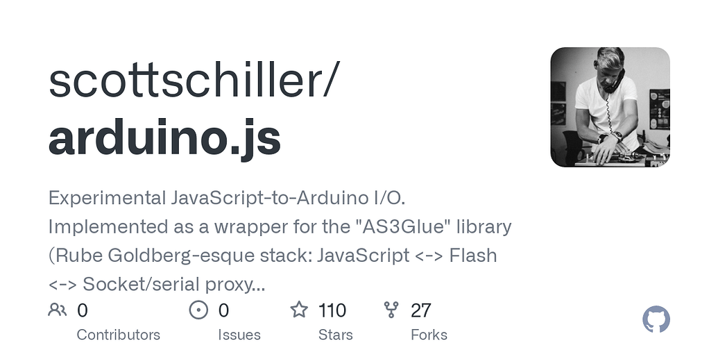 arduino.js: Arduino JavaScript API exper - Interfacing - Arduino Forum
