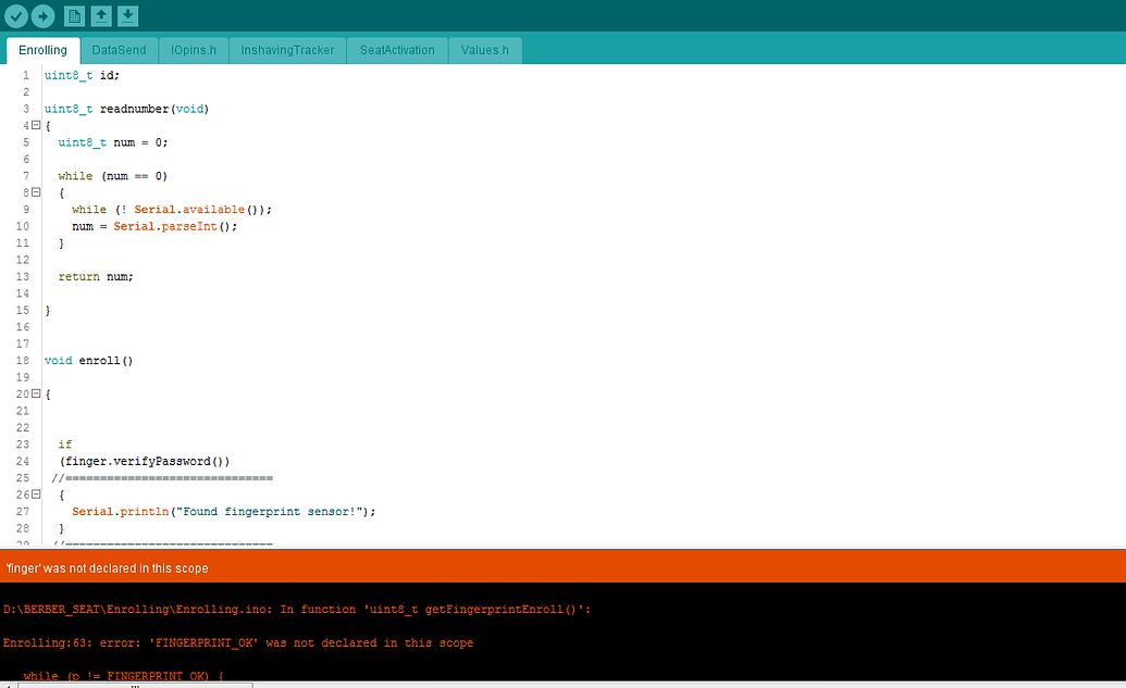 ACCESSING OBJECTS FROM MULTI .INO FILES - Programming - Arduino Forum
