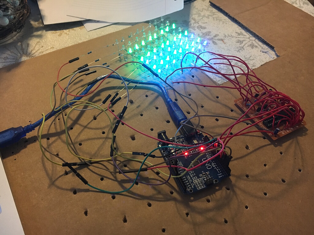 How would I go about coding my Matrix?(SOLVED) - LEDs and Multiplexing ...