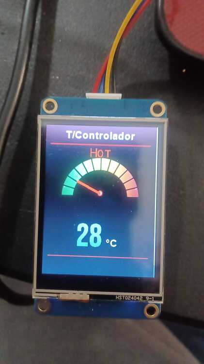Gauge temperatura - Software - Arduino Forum