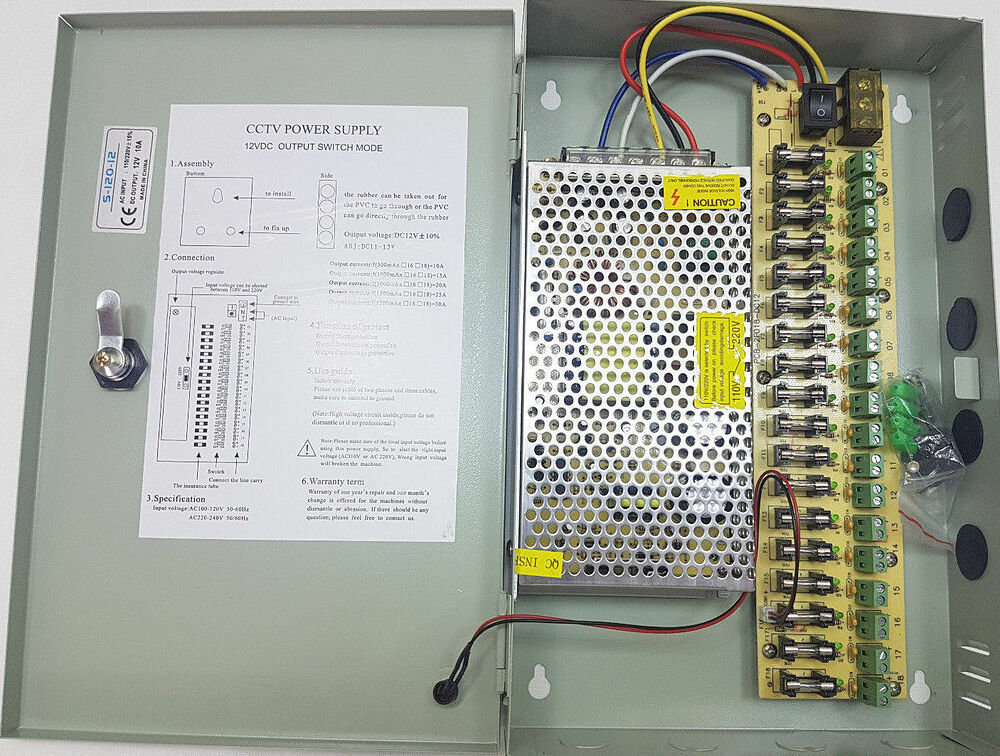 12v power distribution box in garage - General Electronics - Arduino Forum
