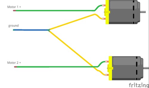Two motors with shared ground, Induvidual control - General Electronics ...