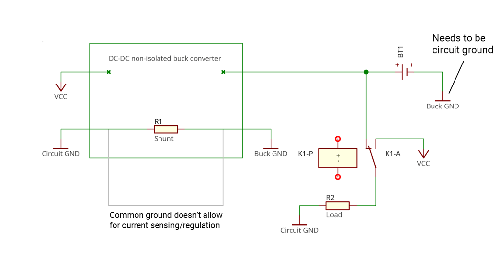 Using constant current buck converter with common ground - General Guidance - Arduino Forum