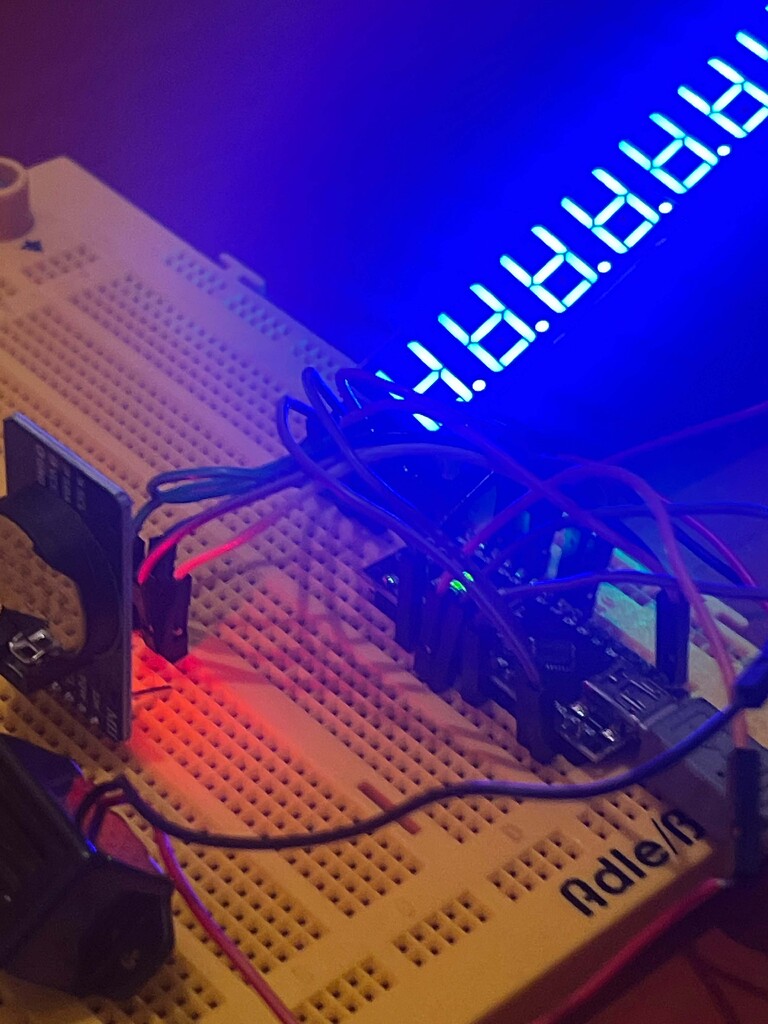 Programación de un 74HC595 8-Digit LED para CLAQUETA DIGITAL - Software - Arduino Forum