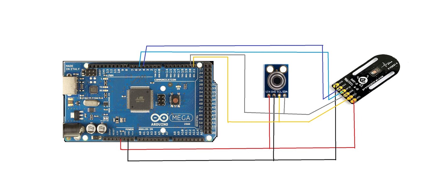 Two sensors run on single SDA & SCL - Sensors - Arduino Forum