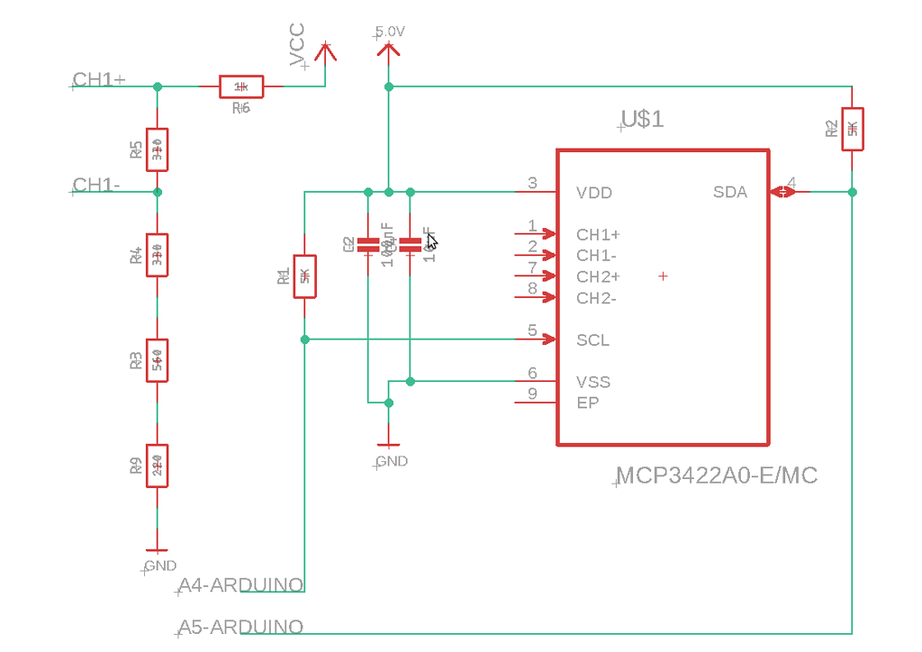 Problems reading MCP3422 output - Sensors - Arduino Forum