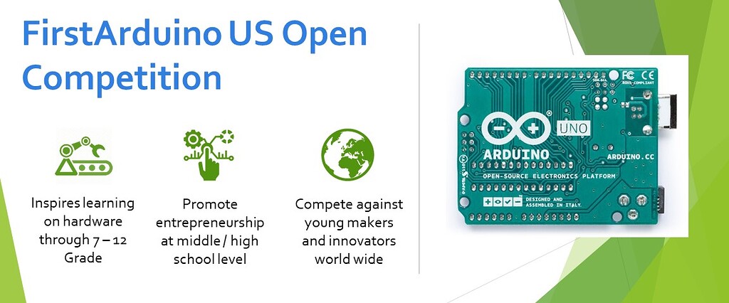FirstArduino US Open 2022 - Groups and Events - Arduino Forum