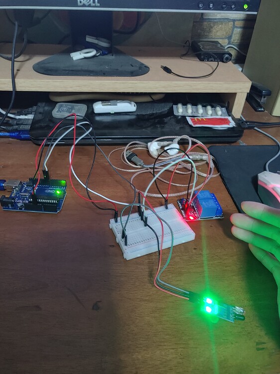 Make my relay on a off state or standby when the sensor catches something - Programming ...