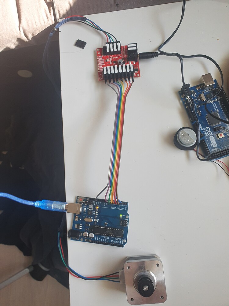 Stepper problems - Motors, Mechanics, Power and CNC - Arduino Forum