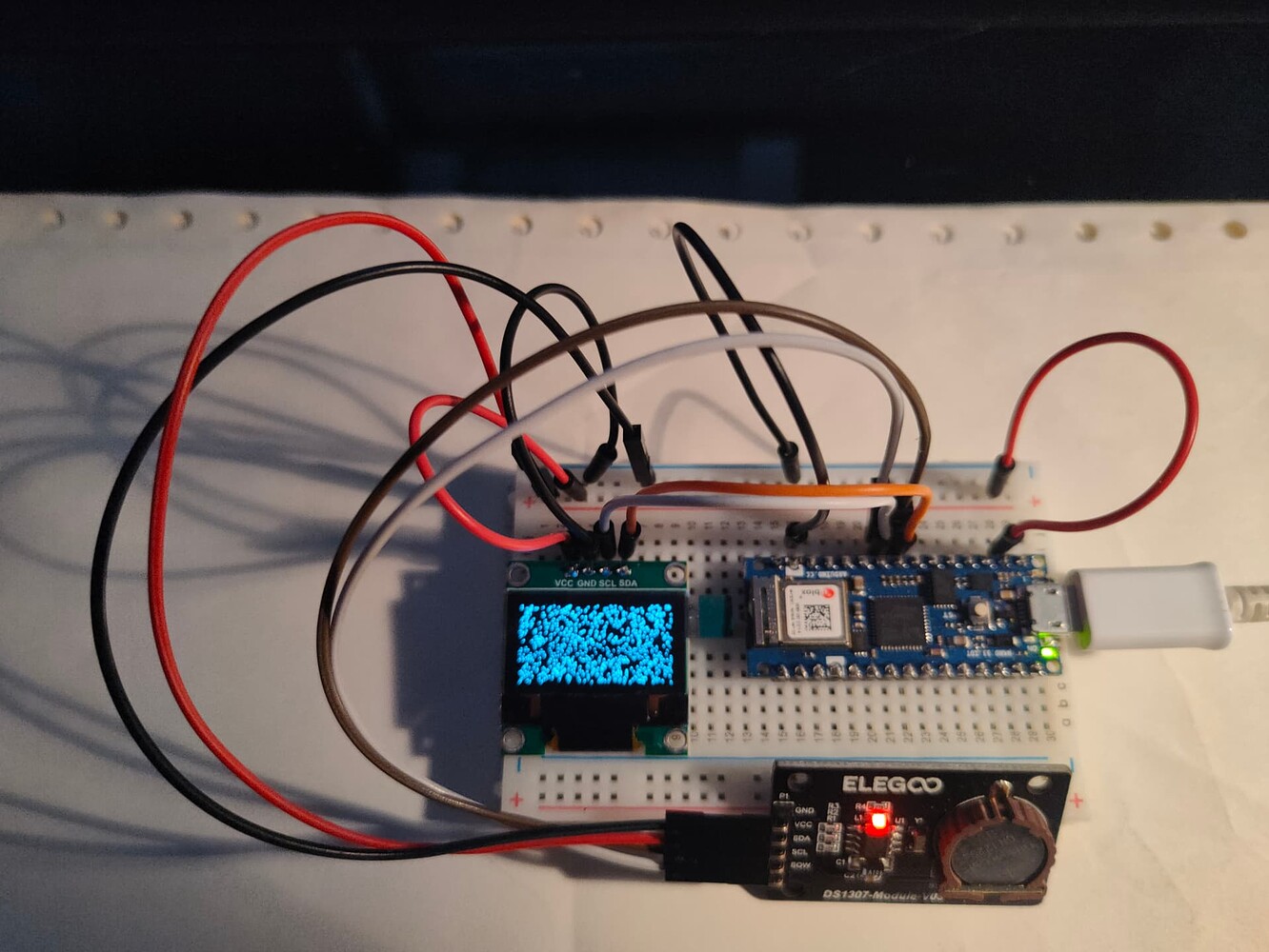 Rtc1307 and Oled1306 working on Uno but NOT on Nano33 - Nano 33 IoT - Arduino Forum