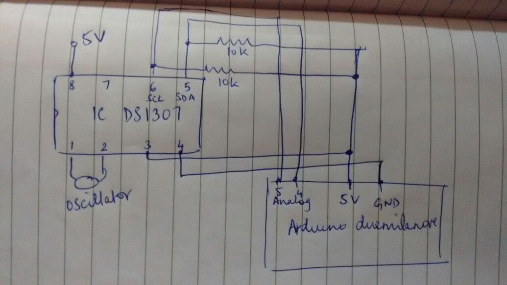 Problem interfacing the DS1307 with the Arduino Duemilanove - General ...