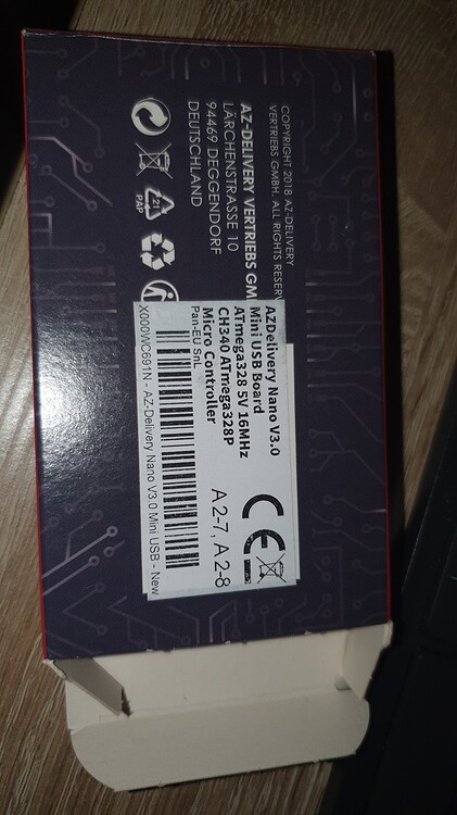 Upload to Nano fails: "stk500_recv(): programmer is not responding ...