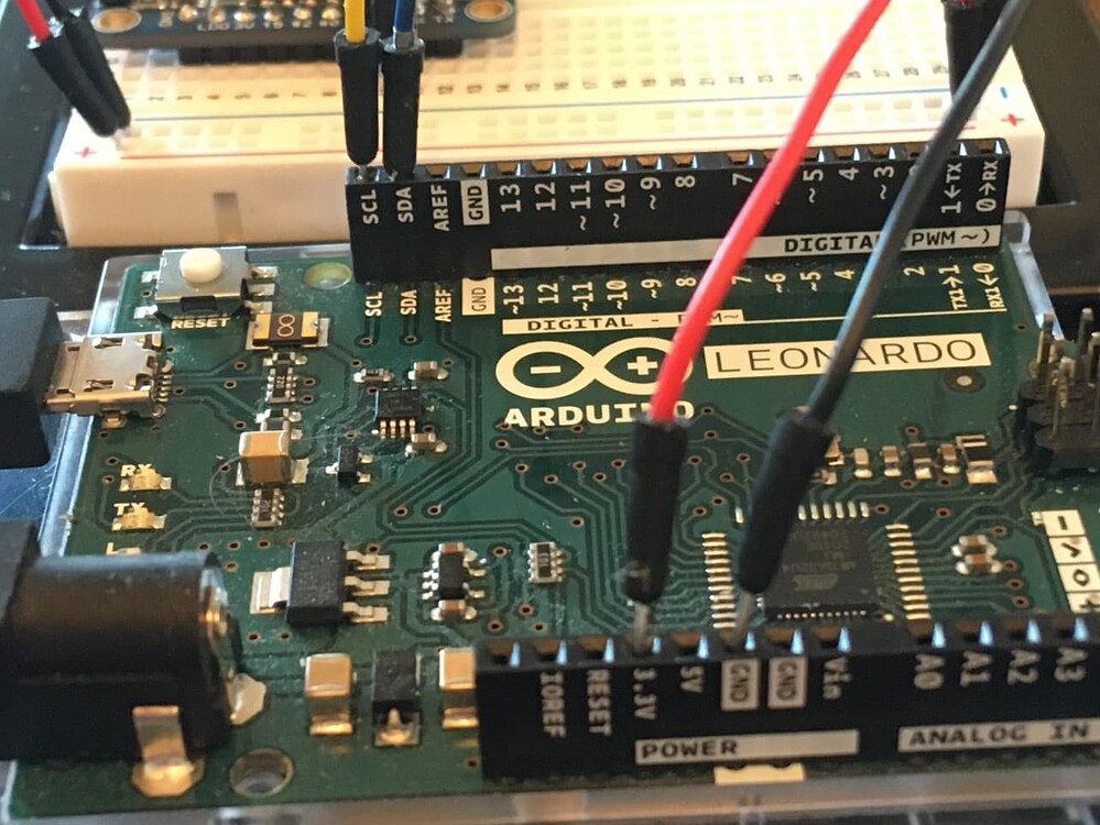 I2C linking the Leonardo to an Adafruit Huzzah - Networking, Protocols, and Devices - Arduino Forum