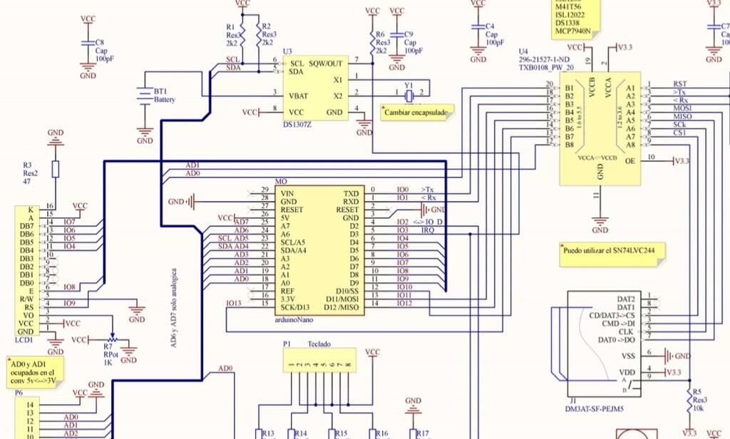 Conflict between lcd 1602 and SD Card - Displays - Arduino Forum