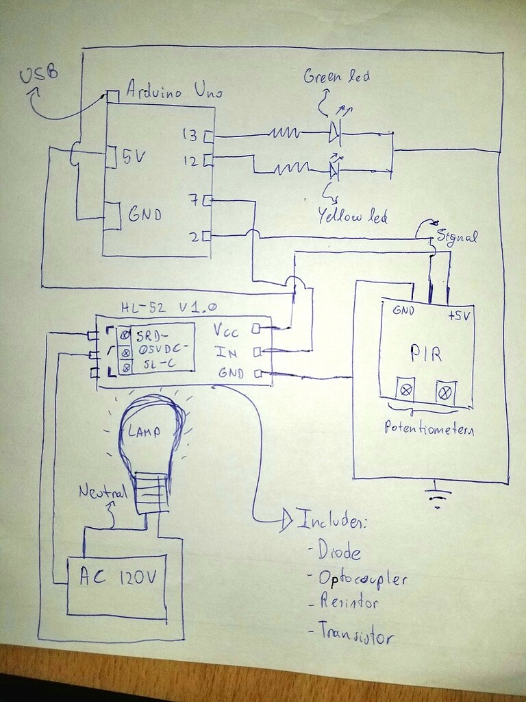 PIR sensor - Relay automatically turning lights on, heeeeeelp ...