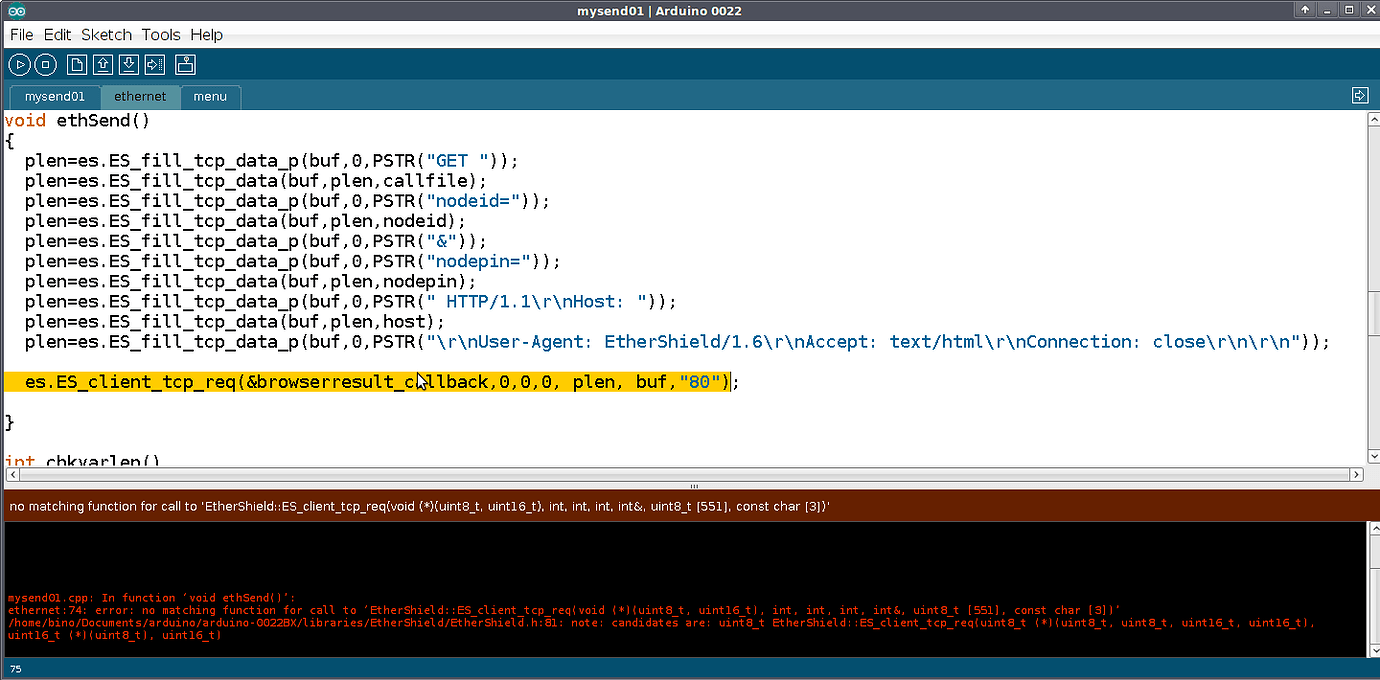 ENC28J60 Web Server - Home Automation - Arduino Forum