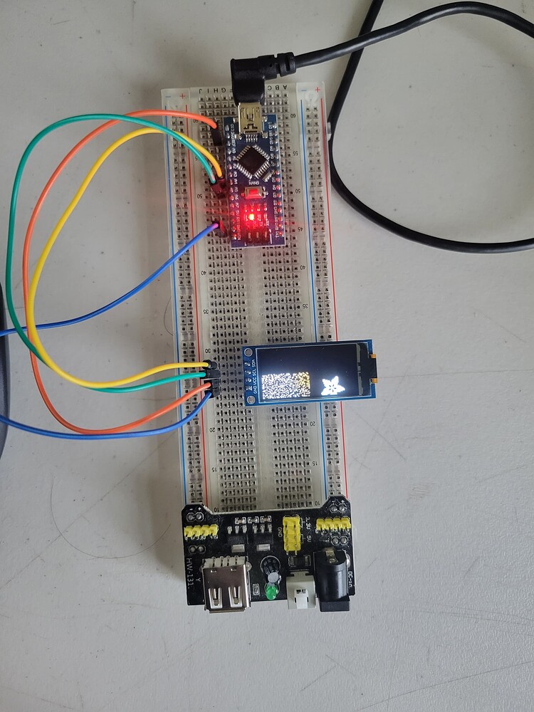 128×64 oled (gme64128-02) - Displays - Arduino Forum